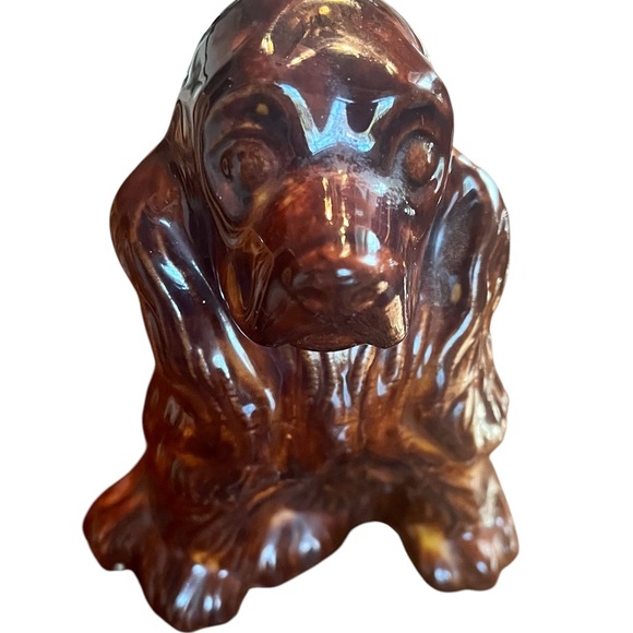 Homemade | Art | Precious Ceramic Brown Cocker Spaniel Figurine ...